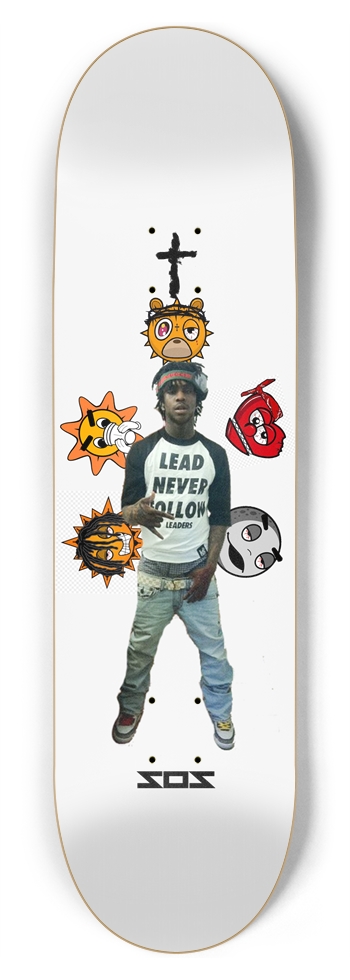 CK SOS DEck 8-3/4 Inch Skateboard