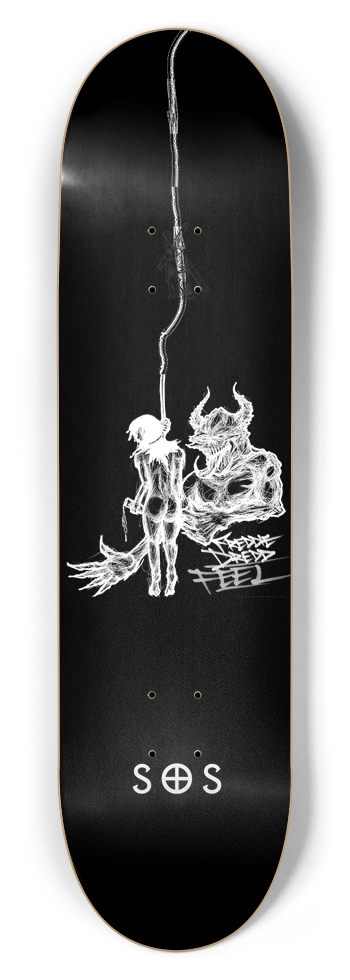 DS X SOS DREDD 8-1/2 Skateboard Deck