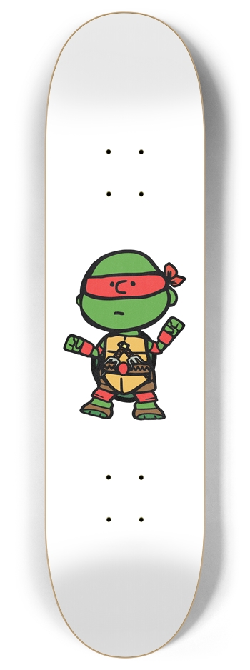 Raph 8 Inch Skateboard Deck