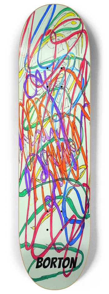 String Bikini Theory More Mad 8-1/4 Skateboard Deck