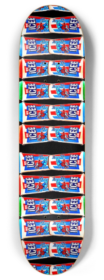 ICEE 8 Inch Skateboard Deck by BERNOFF STUDIO
