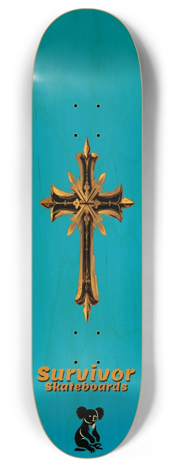 Custom Skateboard 8 Inch Skateboard Deck by Survivor Skateboards