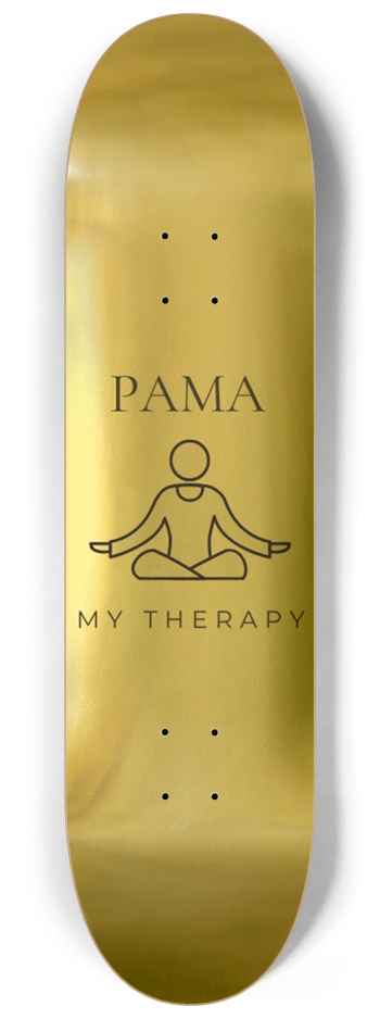 PAMA Gold 8-1/4 Skateboard Deck